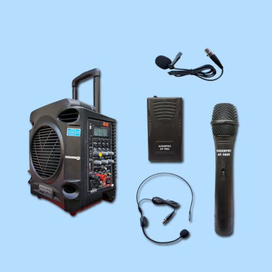 C. Portable Wireless AUDERPRO AP-1282PA – Sound System