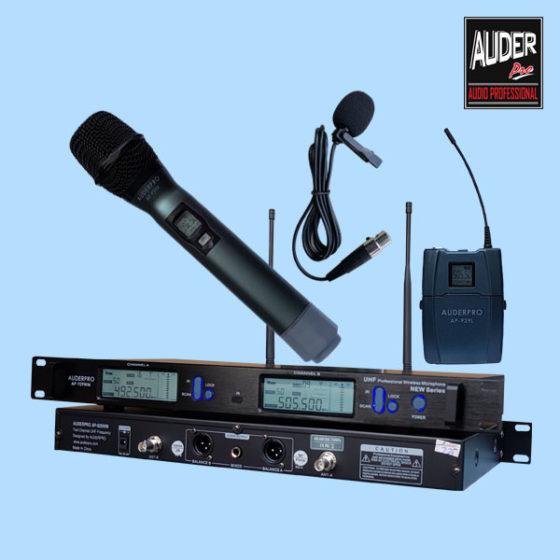 Microphone Wireless AUDERPRO AP-929WM-HH Digital – Sound System